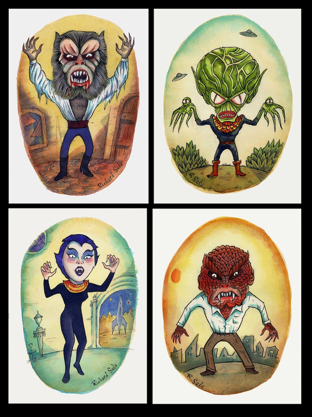 The Dork Review: Rob's Room: Halloween & Movie Monster Images by ...