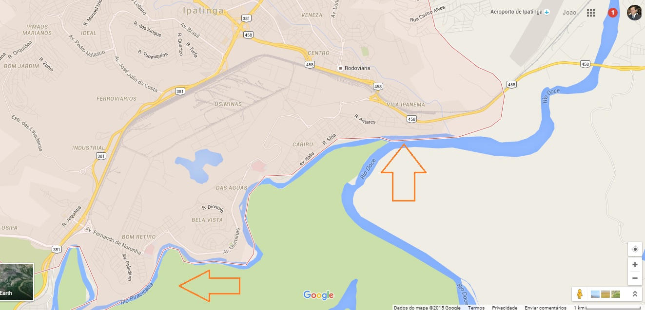 Olhar Cristão: Geografia do caminho da lama da barragem da Samarco em ...