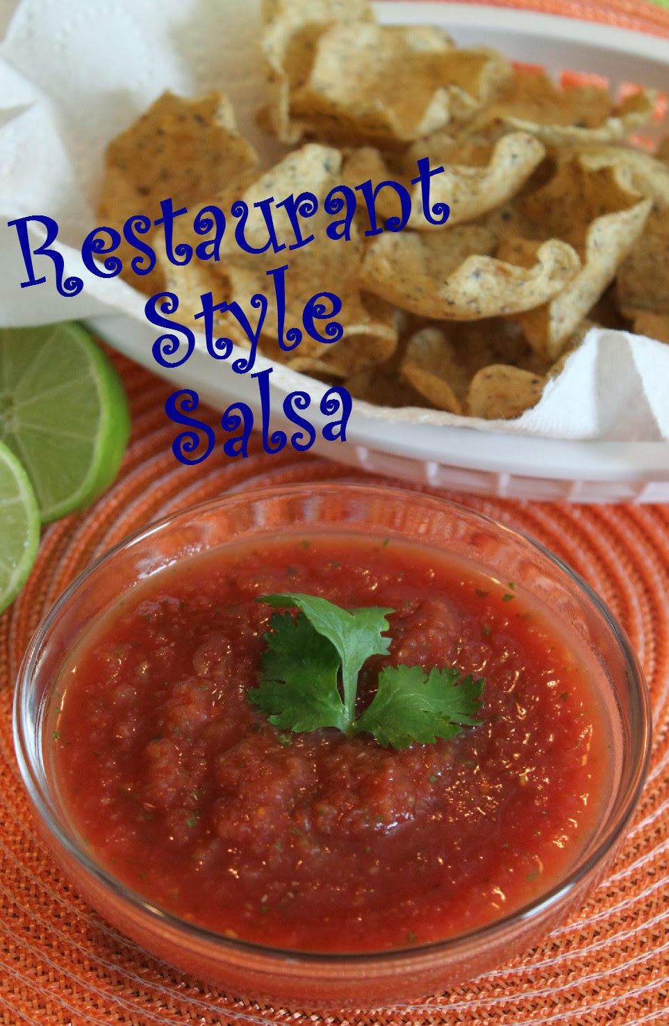 A Bowl of Creativity: Restaurant Style Salsa