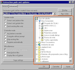 Elfa do PhotoScape: Como dezipar arquivos