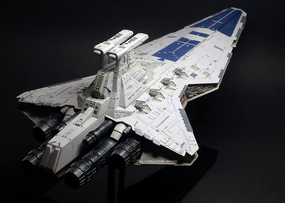 The Rebel Factory: IMPERIAL STAR DESTROYER VENATOR CLASS 501ST LEGION