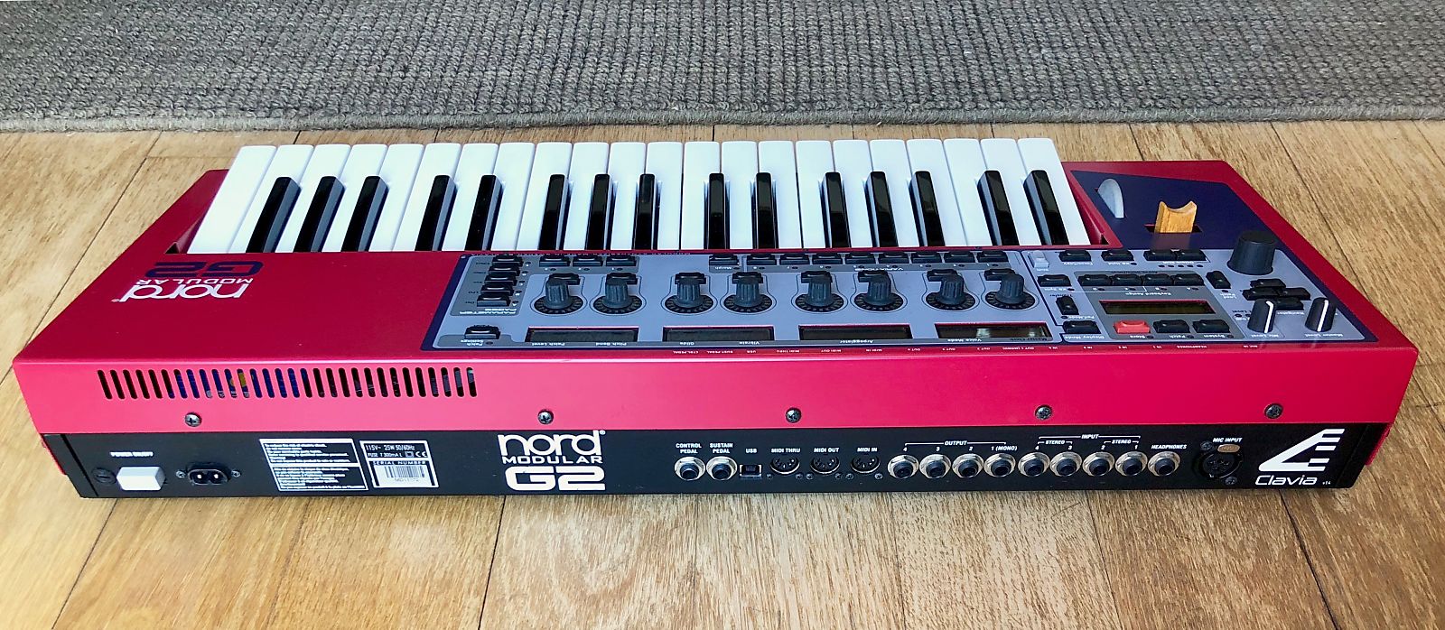MATRIXSYNTH: Nord Modular G2 Keyboard Modular Synthesizer