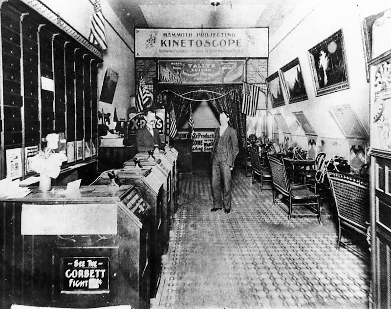 Los Angeles Theatres: Tally's Phonograph and Vitascope Parlors