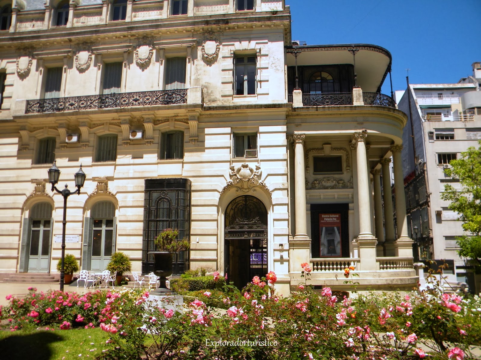 Explorador Turístico: Palacio Paz, actual sede del Círculo Militar