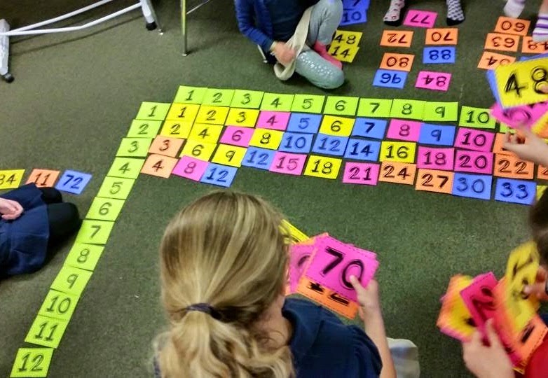 Tami Teaches: Giant Multiplication Chart!