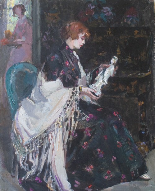 Ulisse CAPUTO (1872-1948) | Catherine La Rose ~ The Poet of Painting