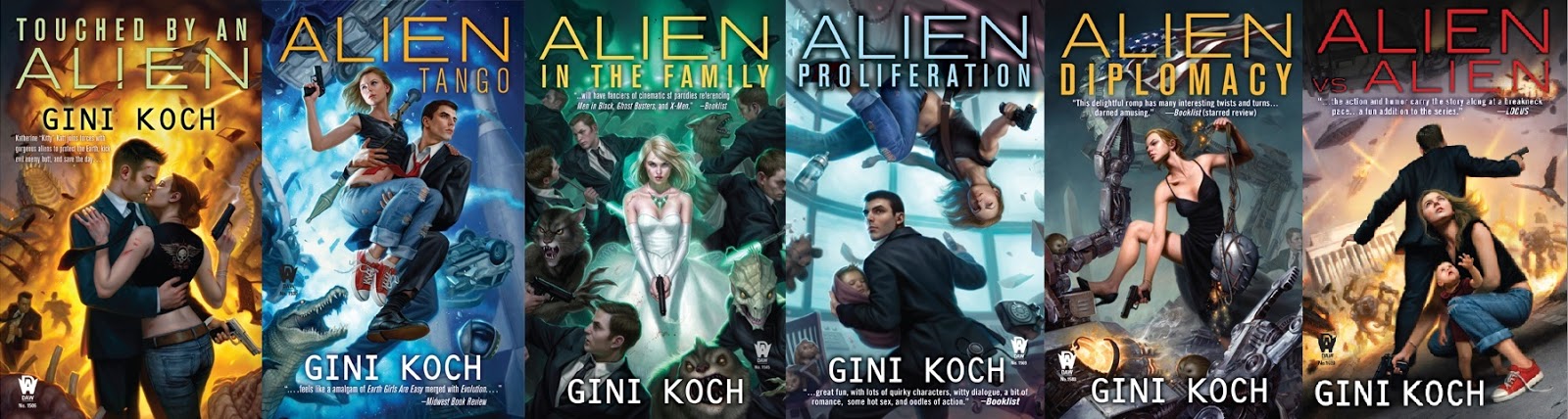 ALPHA reader: 'Alien vs Alien' Katherine 'Kitty' Katt #6 by Gini Koch
