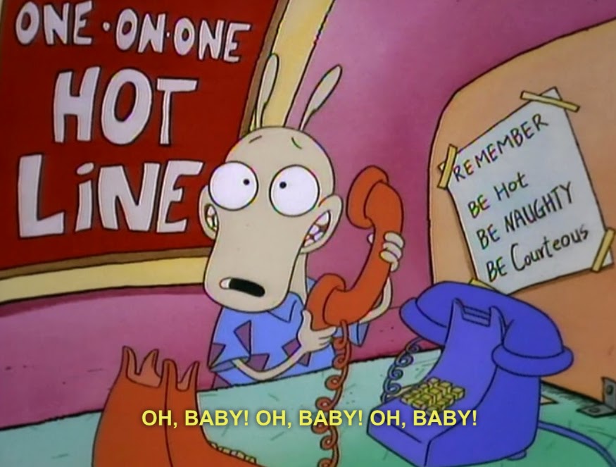 Nerd Trash Remember That One Time Rocko From Nickelodeons Rockos Modern Life Worked As A