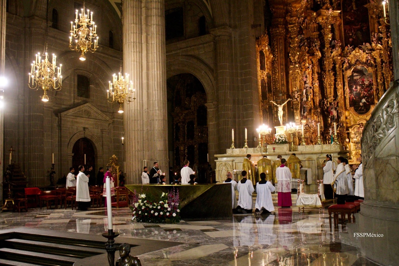 New Liturgical Movement: Cardinal Burke Celebrates Pontifical Mass in ...