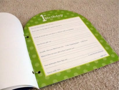 The Pursuit of Happiness: DIY Personalized Birthday Book