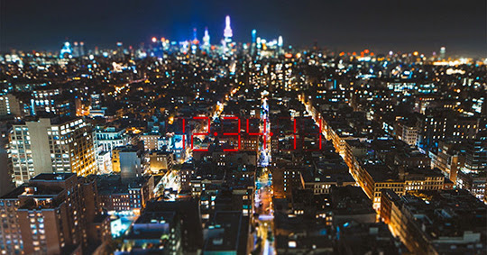 Urban Clock Wallpaper Engine