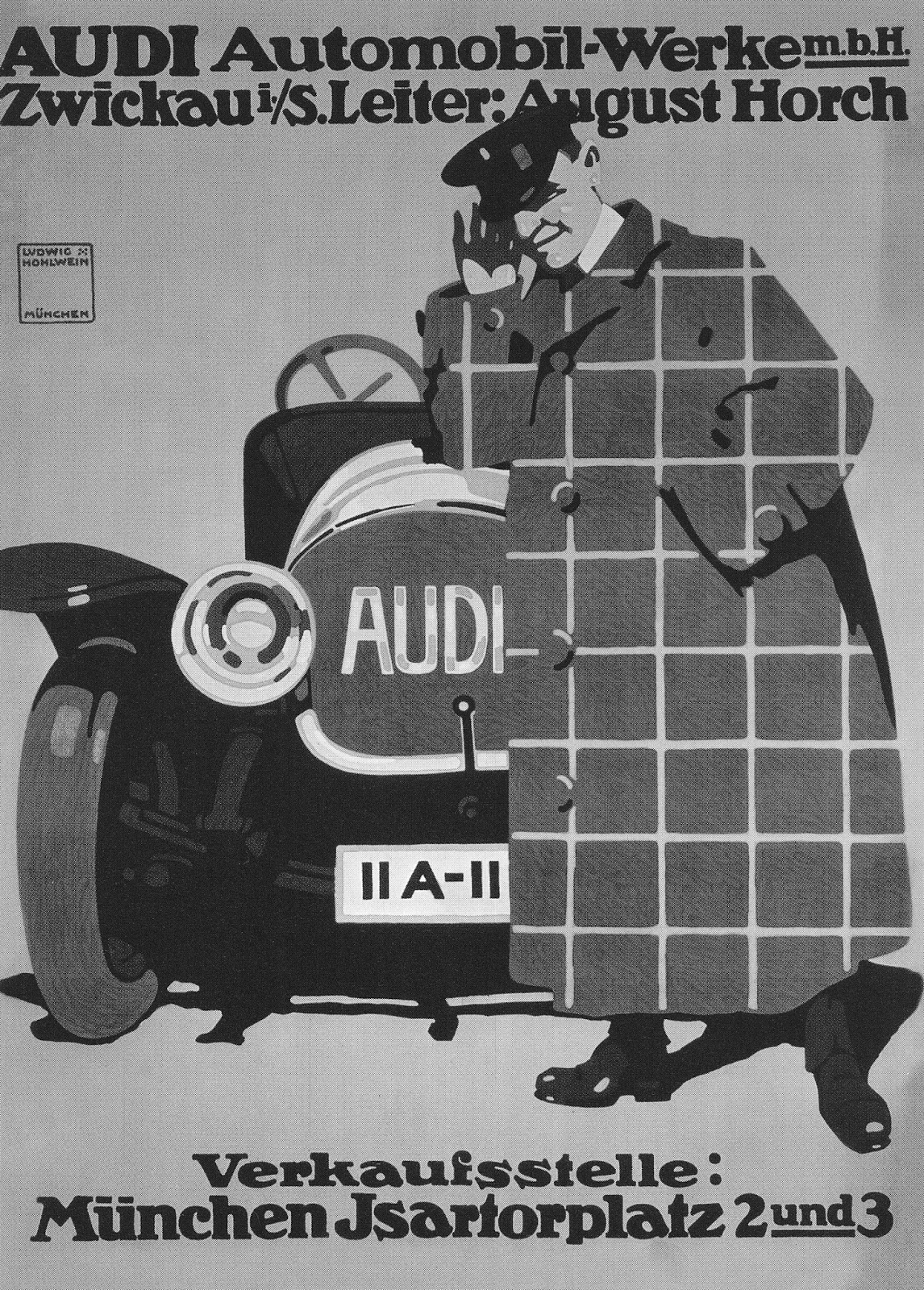 Progress is fine, but it's gone on for too long.: First Audi ad, 1910