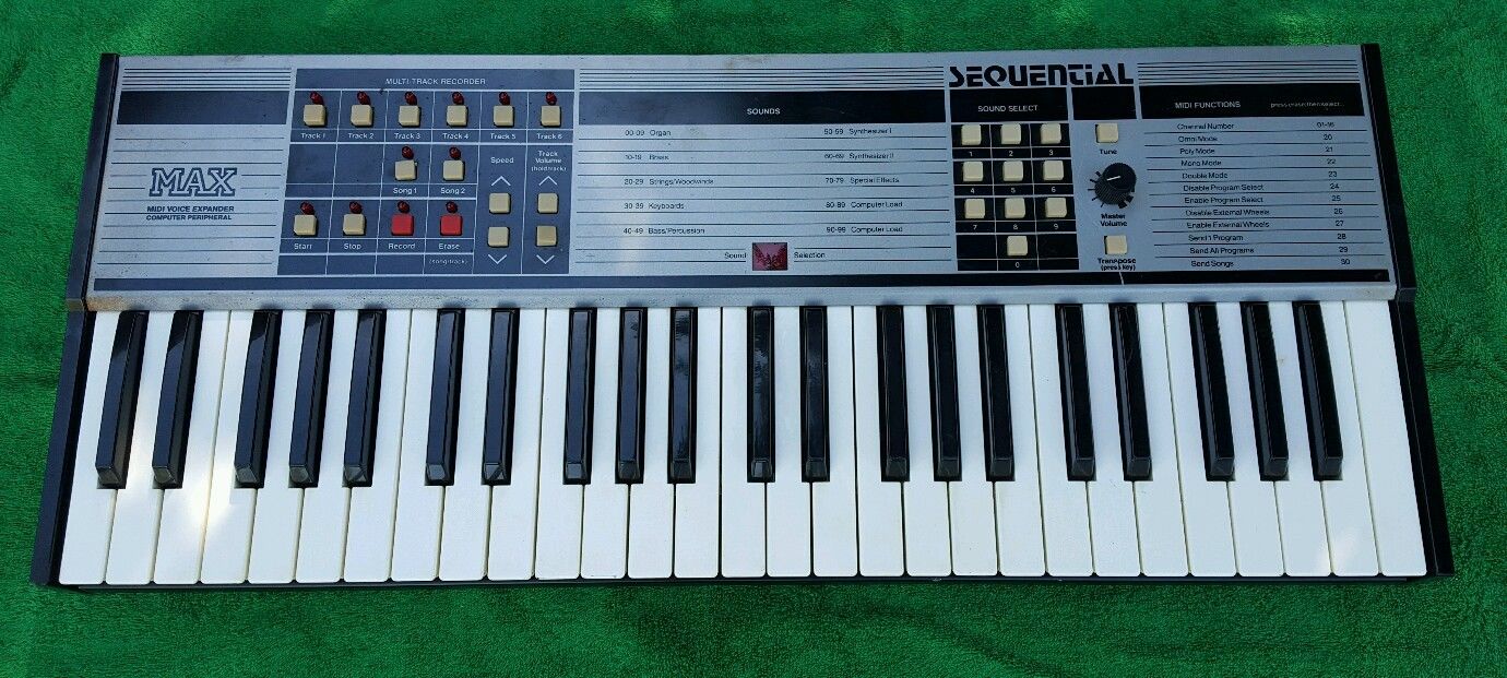 MATRIXSYNTH: Vintage Sequential Circuits MAX 620 Analog Synthesizer SN 00577