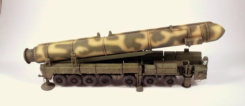 Gulumik Military Models: TOPOL SS-25 SICKLE 1/72 Zvezda - Gallery