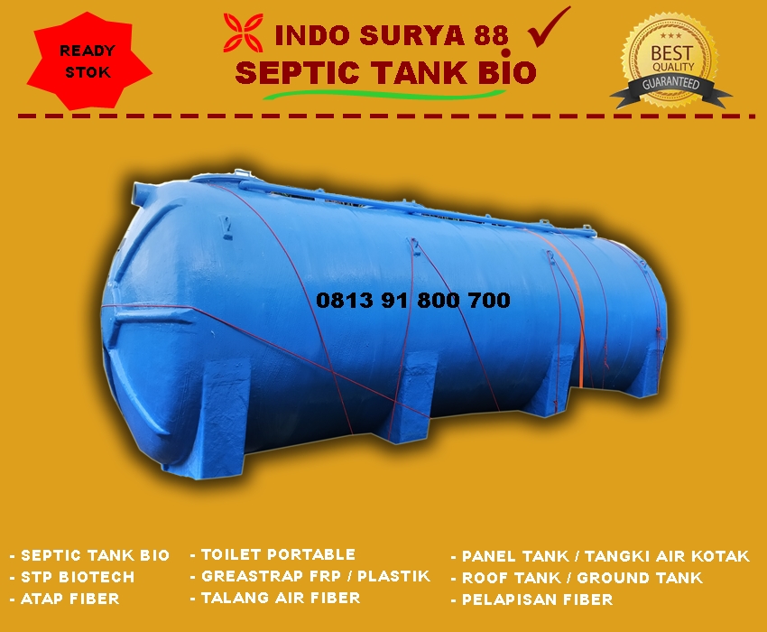 Cari Septic tank STP, Toilet Portable, Panel Tank ? di PT. Biosung ...