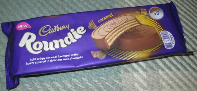 FOODSTUFF FINDS: Cadbury Caramel Roundies Biscuits (Morrisons) By @Cinabar