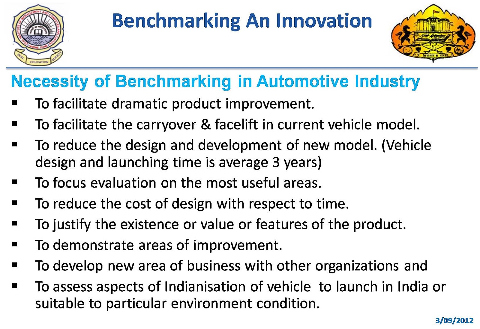 Bhupesh Sharma: Benchmarking An Innovation in Automotive Industries
