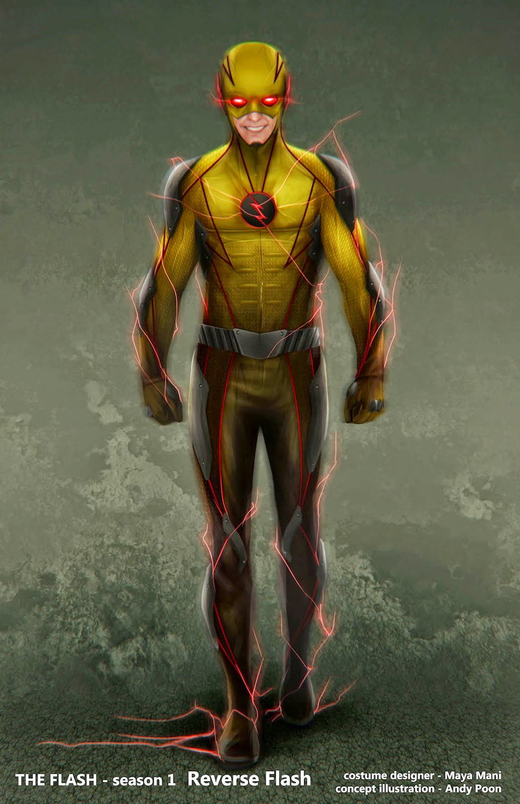 Stunning Unused Reverse-Flash Concept Art by Andy Poon « Film Sketchr