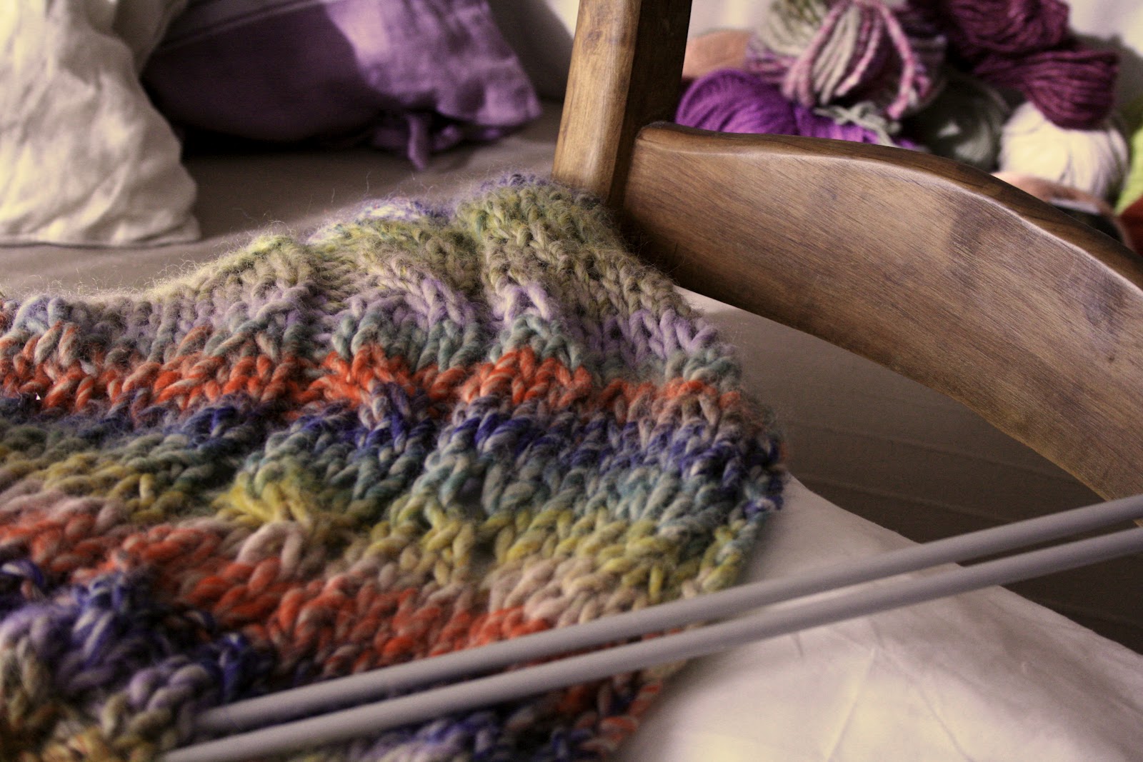 Como tejer cuellos de lana - Imagui