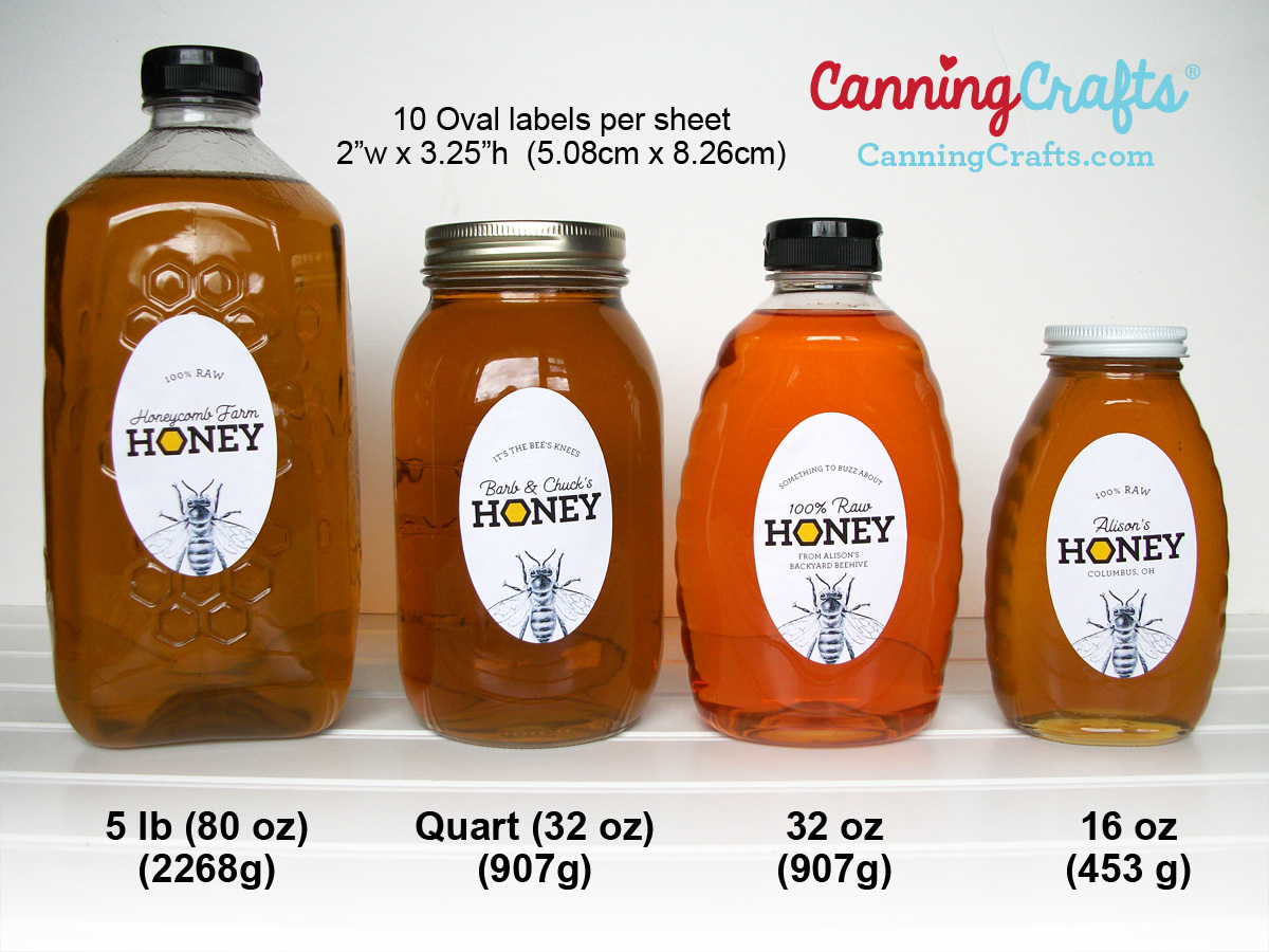 Colorful Adhesive Canning Jar Labels: Canning Jar Label and Cloth ...