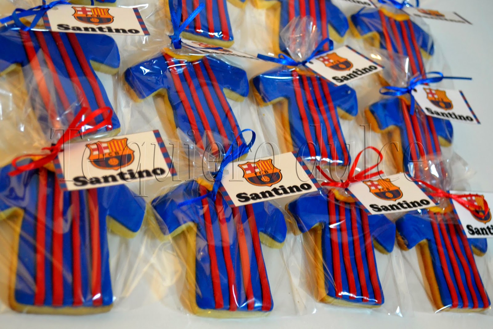 ♥TE QUIERO DULCE♥: Cookies del Barcelona