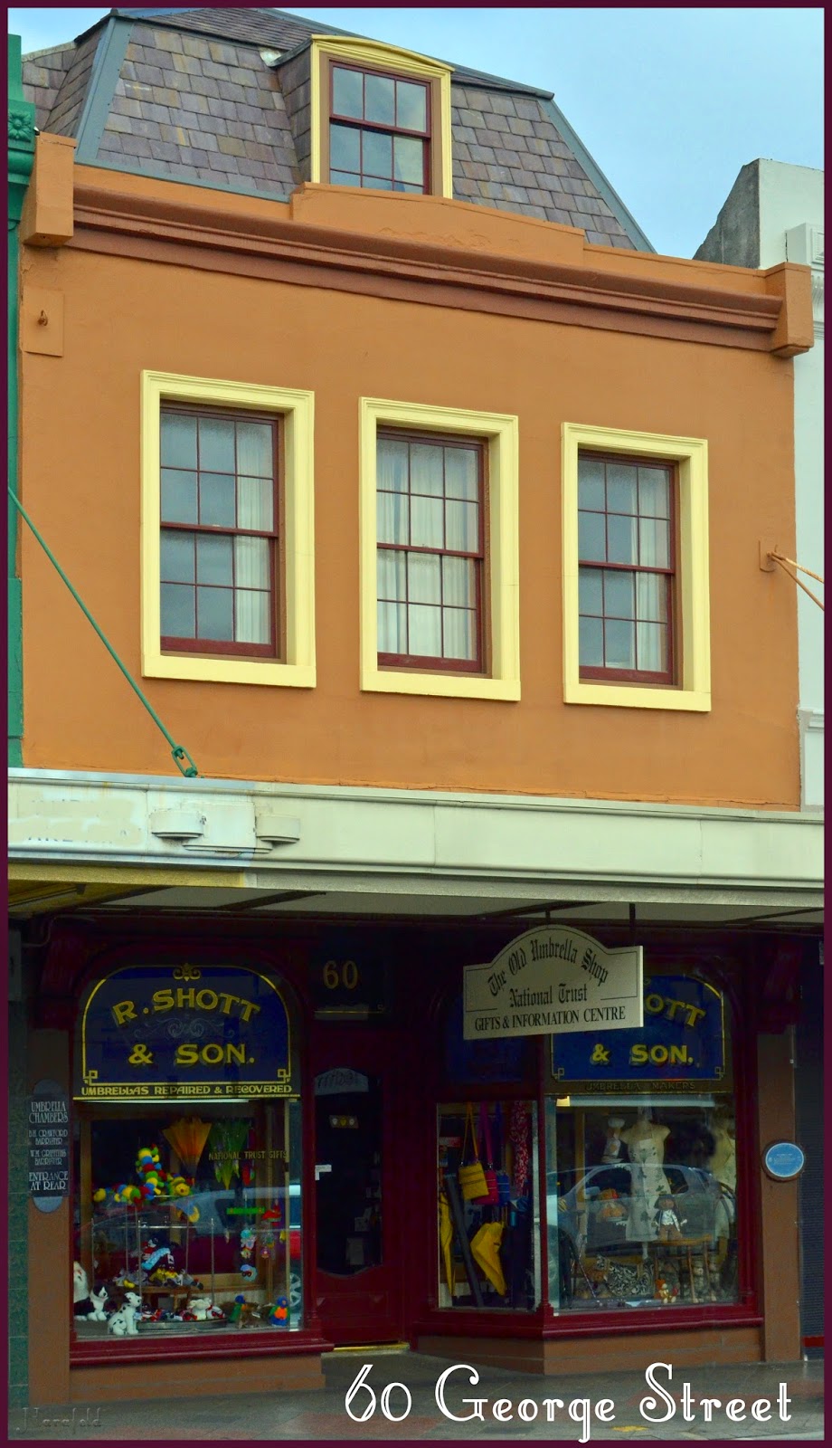 Look Around Launceston: THE OLD UMBRELLA SHOP - 60 GEORGE STREET