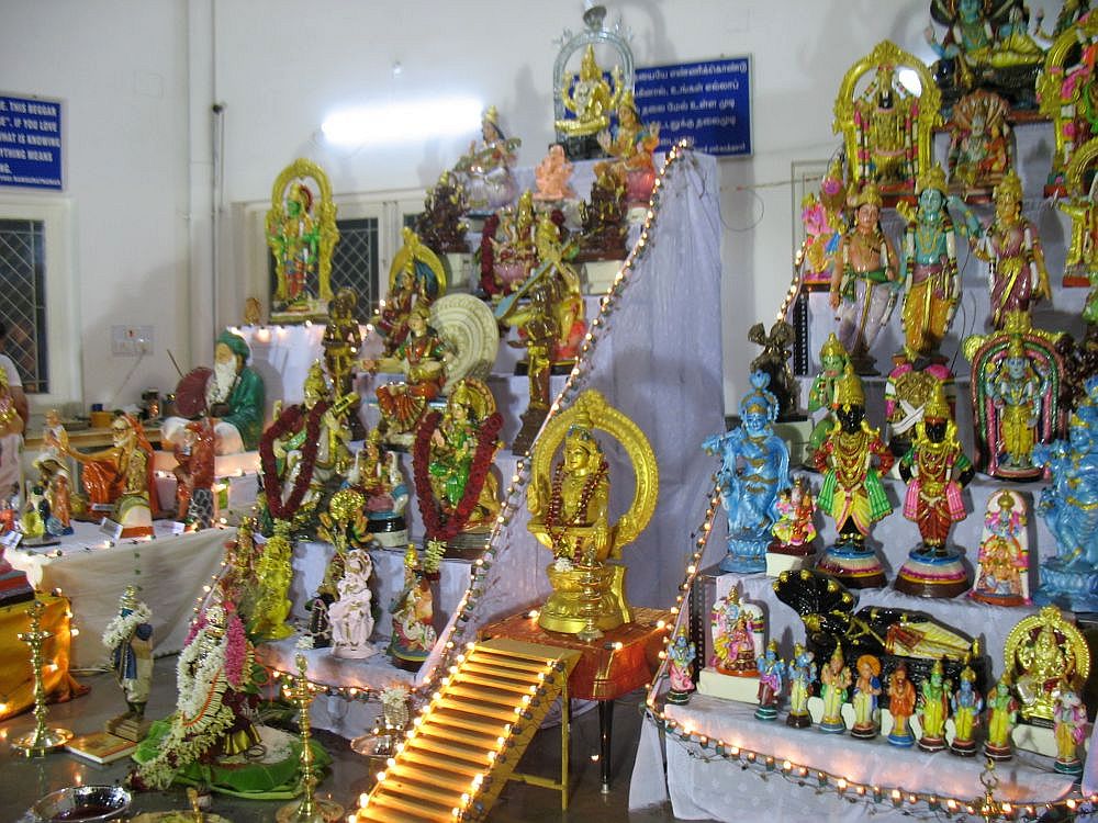2017 Navaratri Kolu Display at Yogi Ramsuratkumar Ashram - ARUNACHALA GRACE