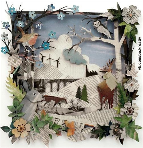 My Owl Barn: Inspirational Paper-cuts by Helen Musselwhite