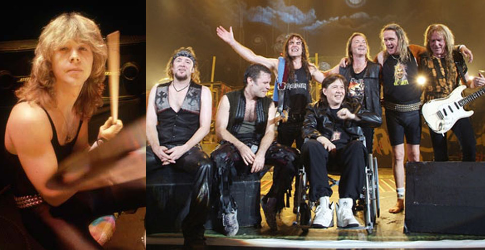 World first: clive burr new pics