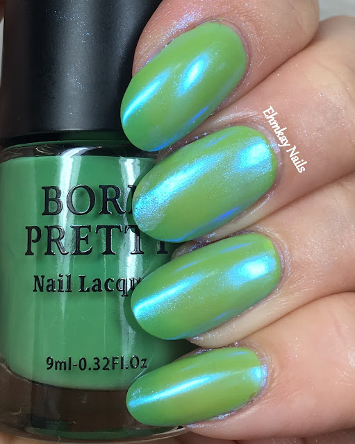 ehmkay nails: Born Pretty Mermaid Powder with Mermaid Stamping