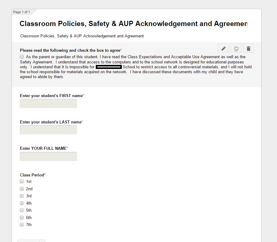 Innovations in Technology: Back to School: Using Google Forms for ...