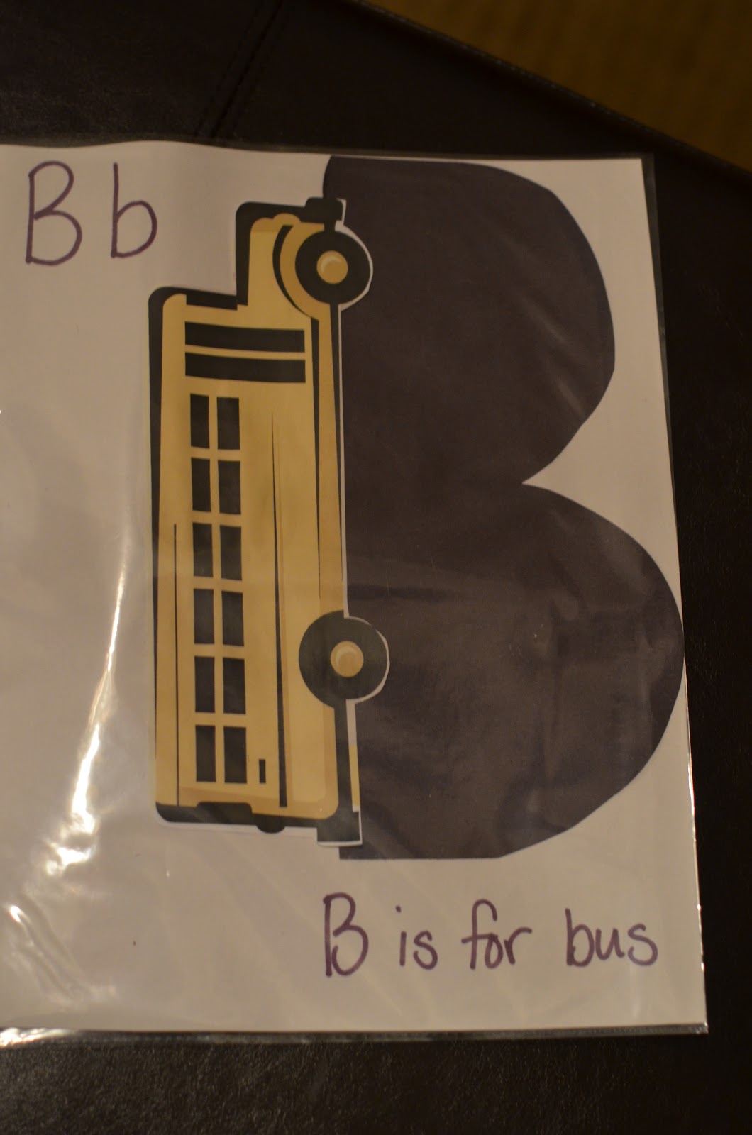 Letter of the Week B- Day 1