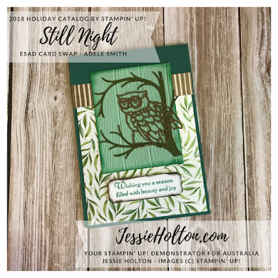 Jessie Holton - Aussie SU Demo : ESAD Card Swaps