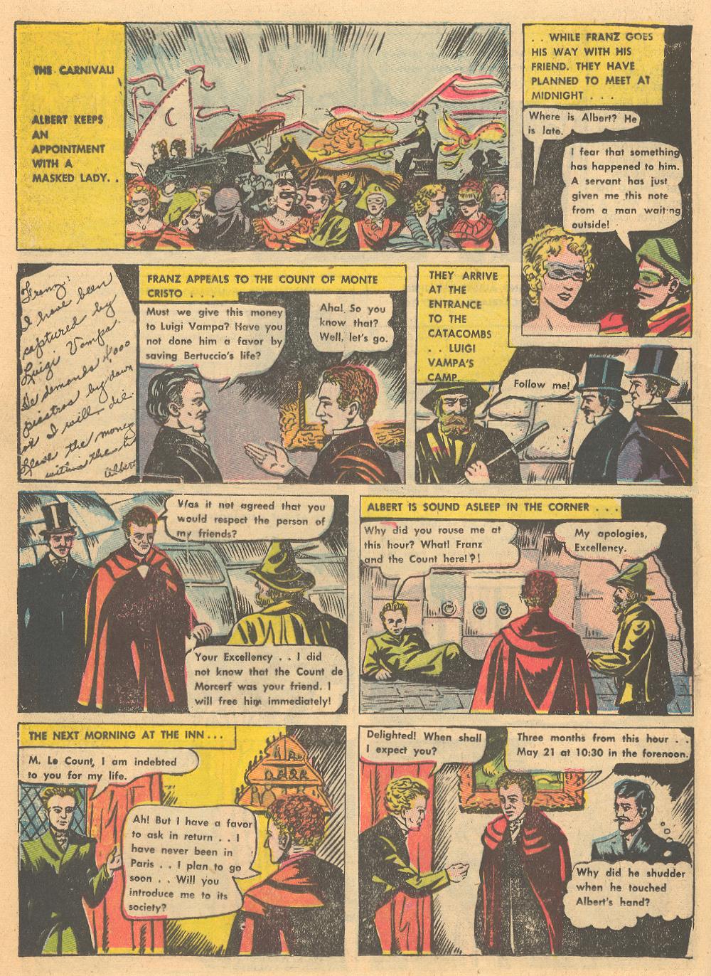Old-fashioned Comics: Classic Comics (1941) - #3 "The Count of Monte ...