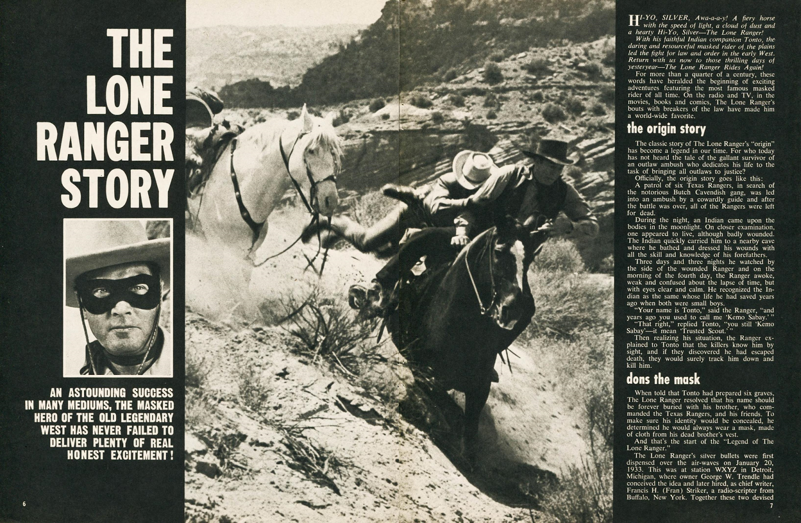 Ominous Octopus Omnibus: The Lone Ranger Story - SCREEN THRILLS ...