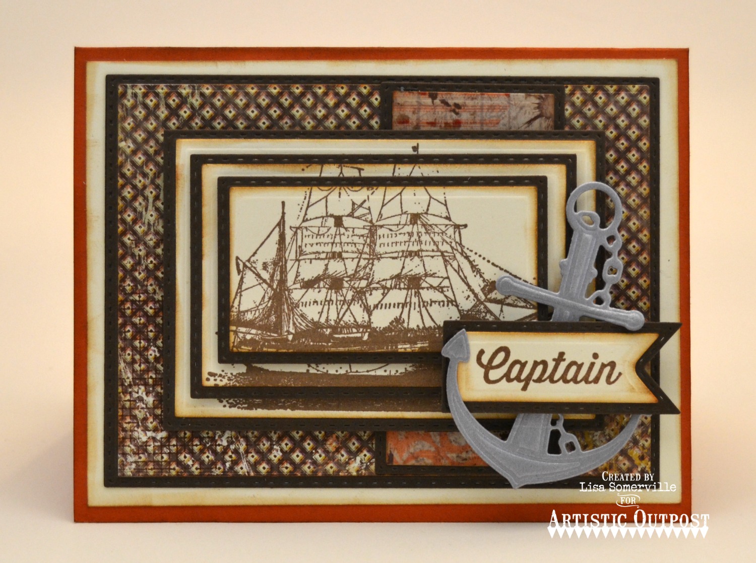 Designs by Lisa Somerville: My Captain - Artistic Outpost January ...