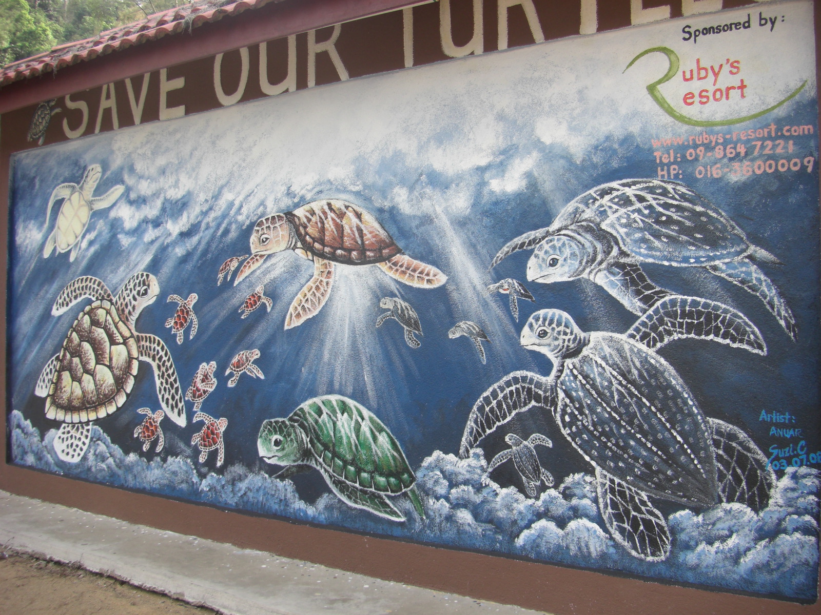 Twin Angels Getaway: Kuantan - Cherating Turtle Sanctuary 珍拉汀看海龜去