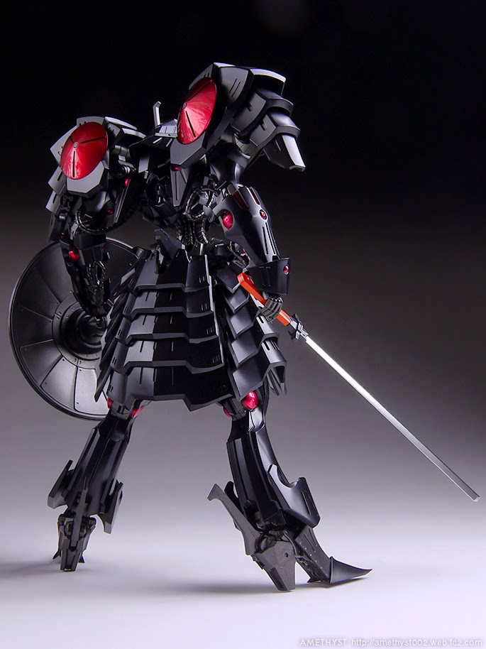 Painted Build: VOLKS 1/144 Batsh the Black Knight