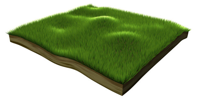 Espaços Verdes: Relvado em 4D