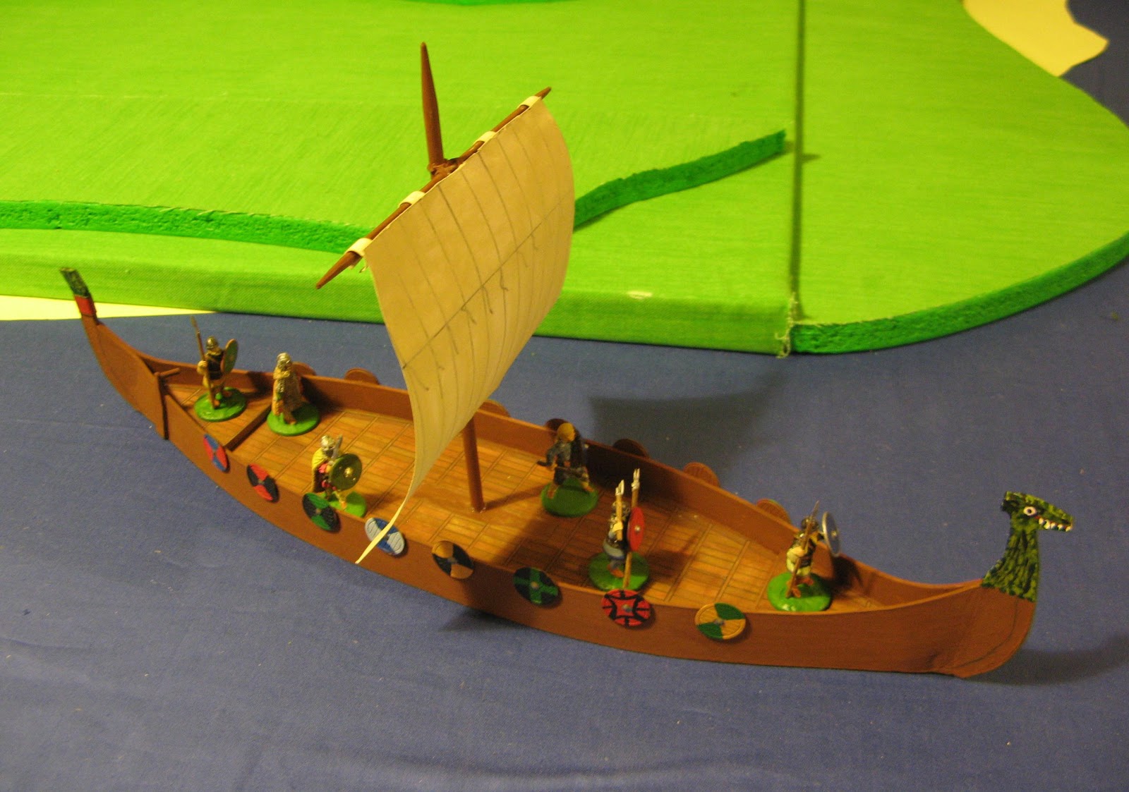 The Nothelm Chronicle: Ship Building (4) - viking ship complete
