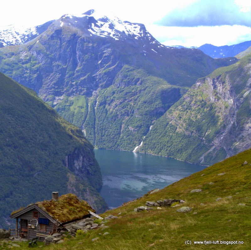 Liv Janne sin tur- og fjellblogg: Geiranger (1): Vinsåshornet (1343 moh ...