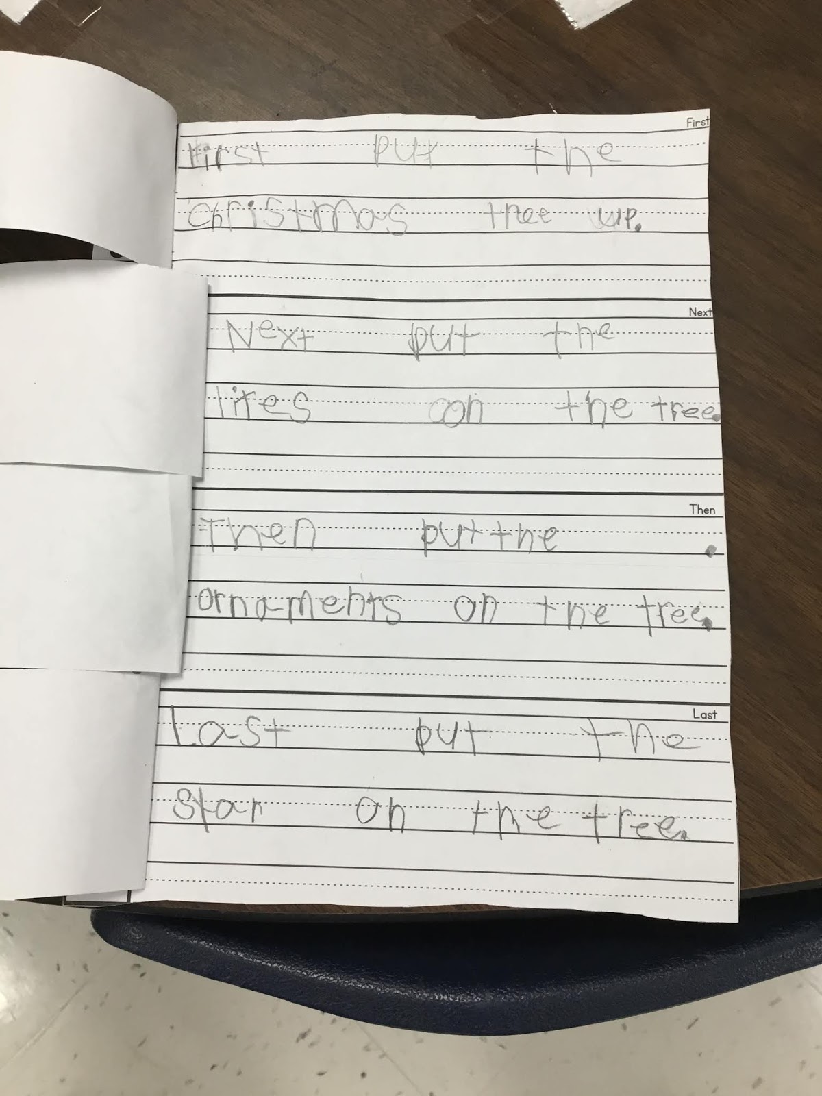 Writing - How to Decorate a Christmas Tree | First Grade Shenanigans