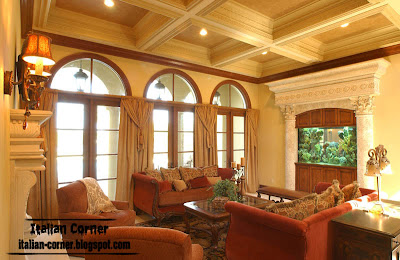 Classic living rooms with Italian ideas and furniture