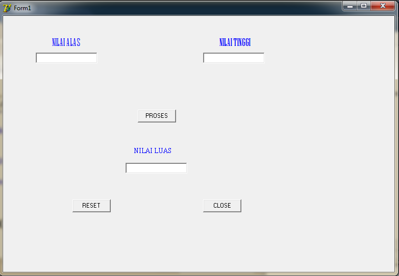 TECH-IT (Real Ky): CARA MEMBUAT PROGRAM MENGGUNAKAN DELPHI 7