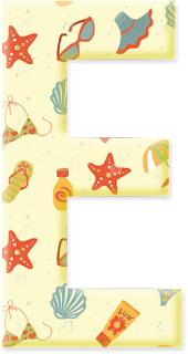 Abecedario de Verano. Summer Alphabet. - Oh my Alfabetos!