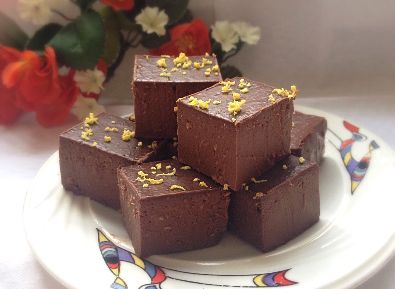 Paleo chocolate fudge (paleo, dairy- flour, processed sugar free ...