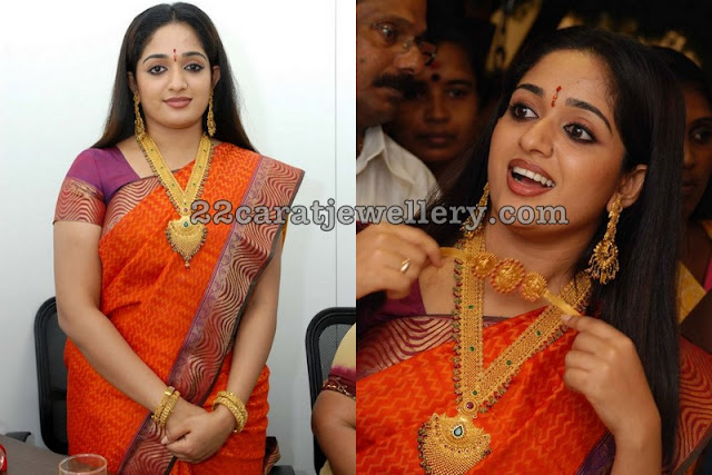 Kavya Madhavan Antique Traditional Sets - Jewellery Designs