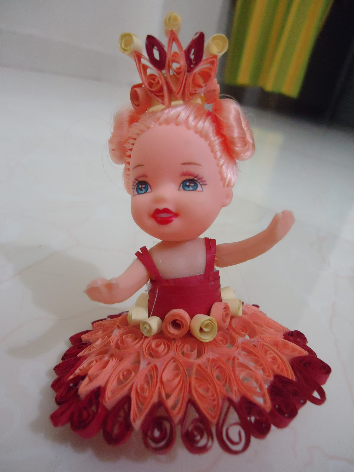quilling creations: Quilled Princess