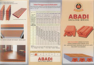 Atap Jaya Sentosa: Ceiling Brick Keraton ABADI