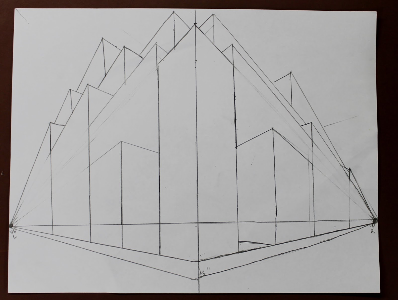 Cartwill Art: 6th Grade 2-Point Perspective